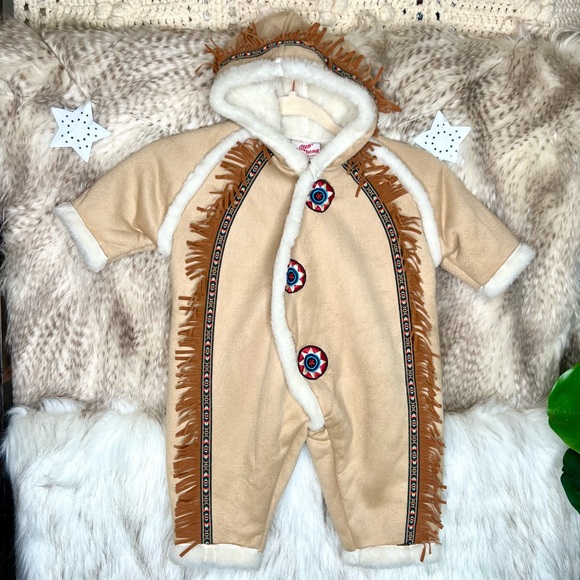 Vintage | Costumes | Vintage Milton Funwear Native American Eskimo Baby ...